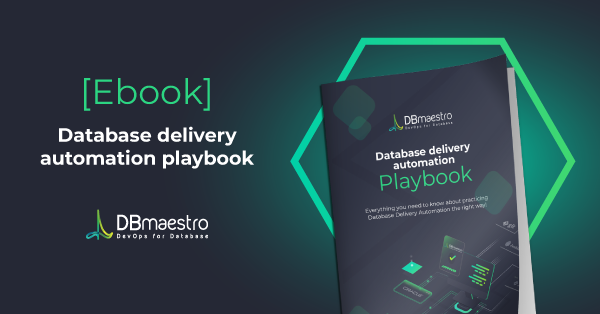 Databse delivery automation playbook | DBmaestro